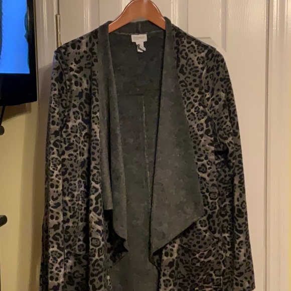 Chico's | Sweaters | Gorgeous Animal Wrap Below Hip Length Very Plush ...
